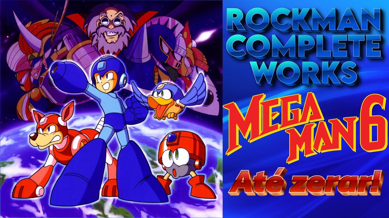 Rockman Complete Works - Mega Man 6 para Playstation (Capcom, 1999 ...