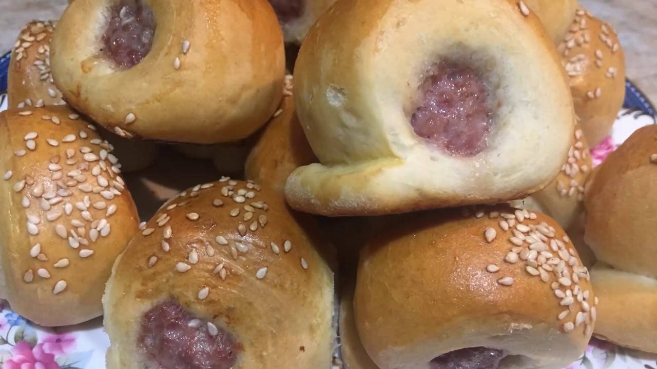 Mini pecivo sa ćevapima / Mini rolls with ground beef kebabs - YouTube