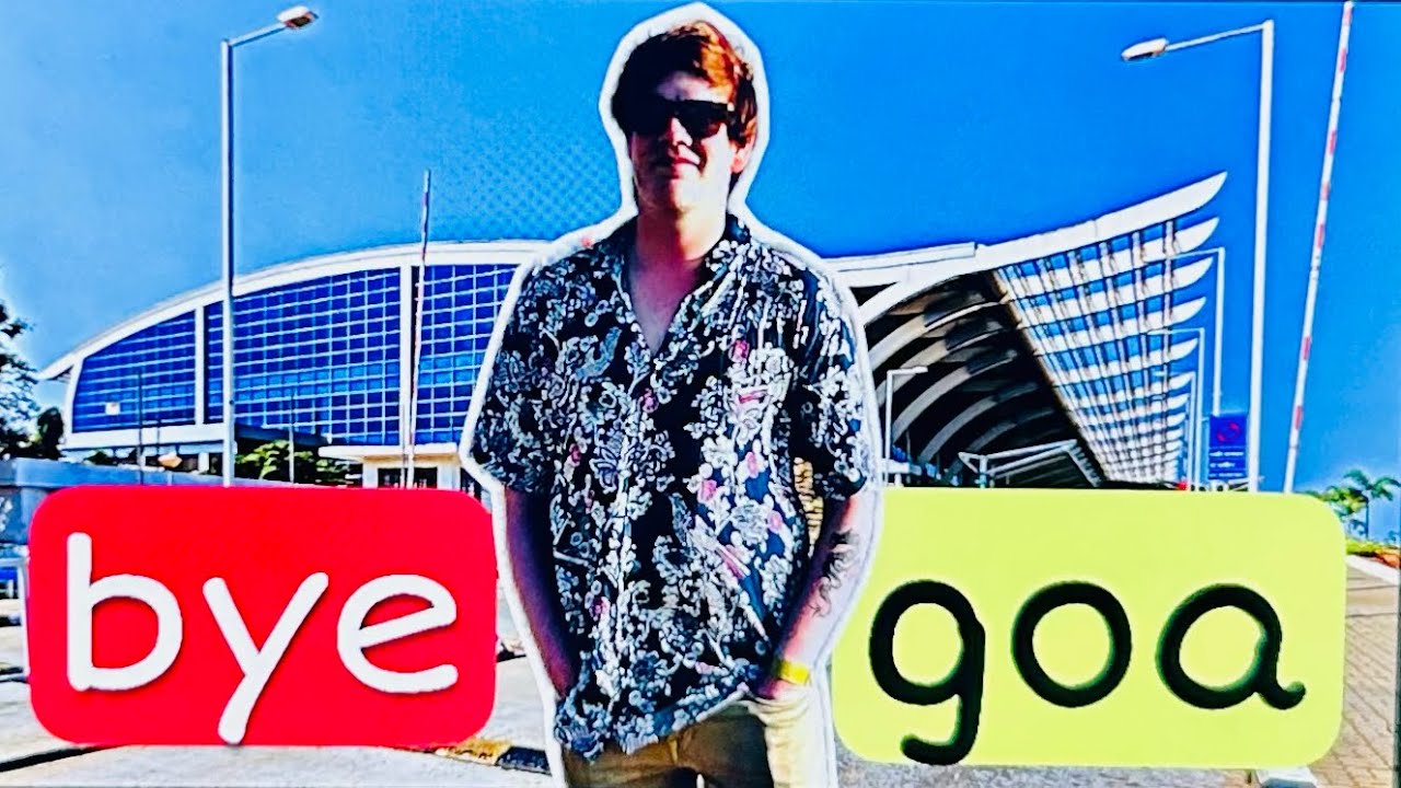 Bye goa - going back to normal life / day 4 vlog #goa #youtubevlog # ...