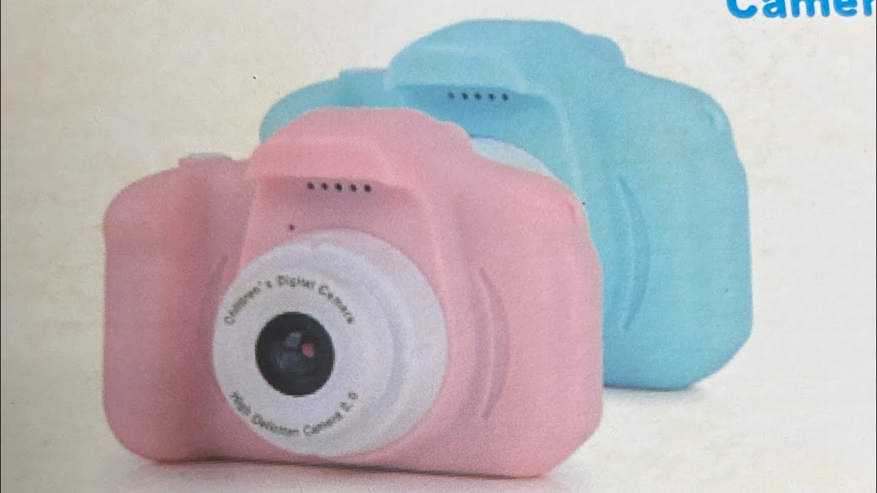 Mini camera for kids unboxing very cute and small - YouTube