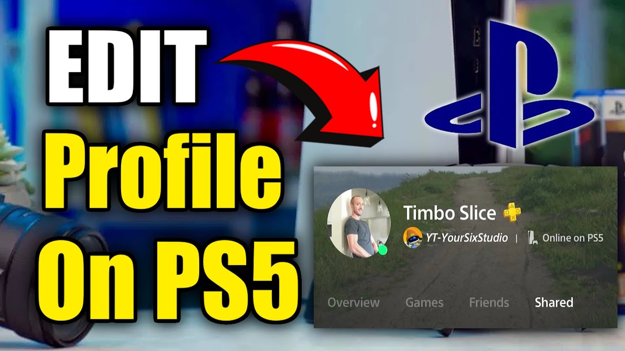 How to Edit your Profile on PS5 Account (Picture, Name, Background ...