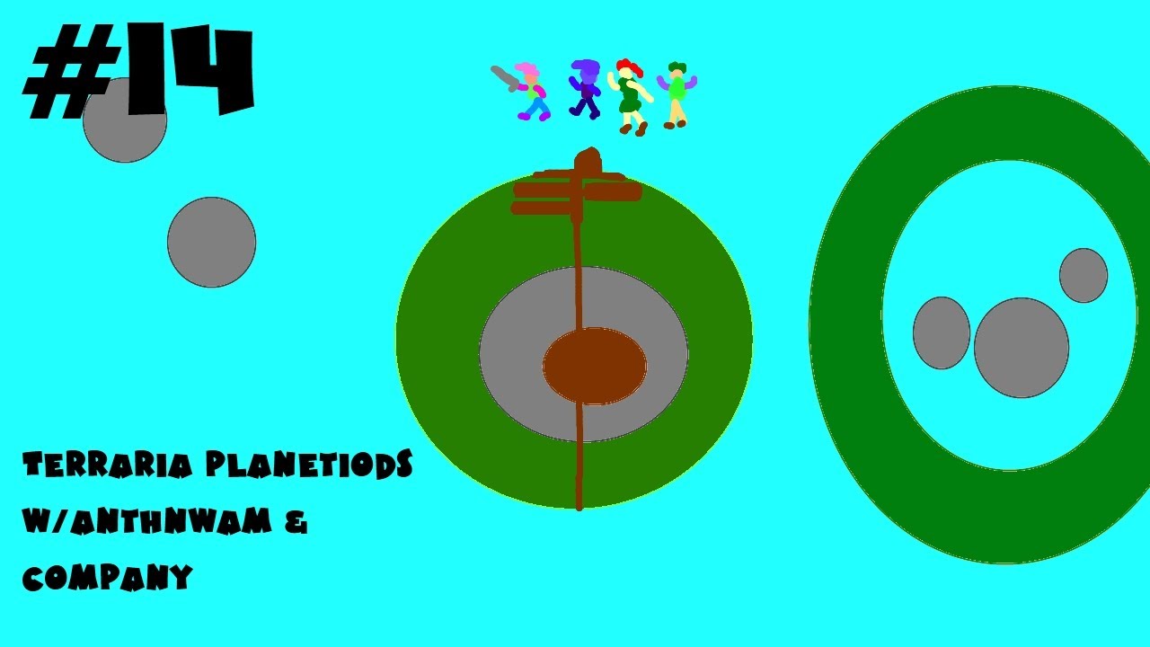 Terraria Planetoids Ep.14 [We Suck At Finding Cows] - YouTube