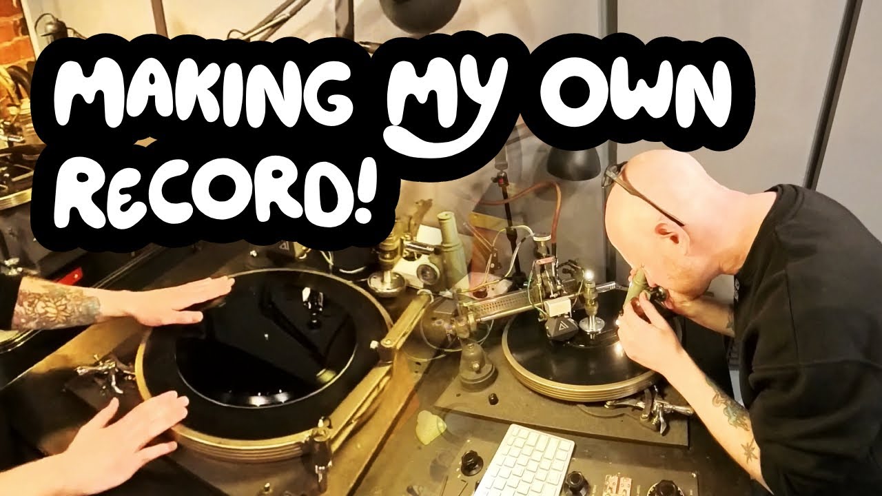 Inside a Vinyl Cutting Studio (Making My Own Record!) - YouTube