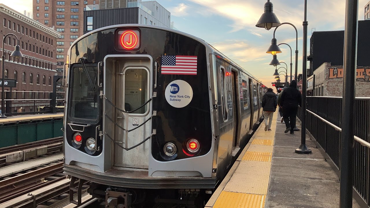 R179 (J) train ride from hewes st to Marcy ave - YouTube