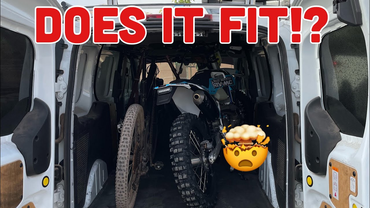Ford transit connect, can it fit a dirt bike and a mountain bike ...