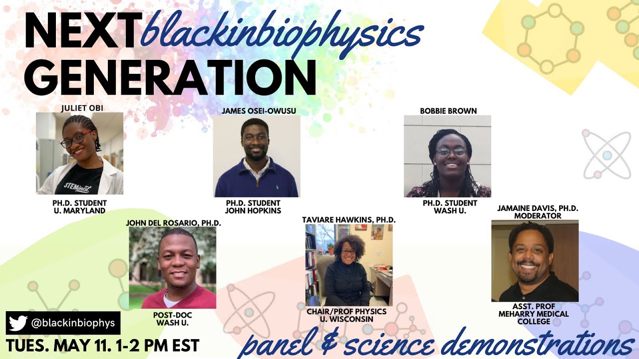 #BIBPSNextGen - 2021 Black In Biophysics Week - YouTube
