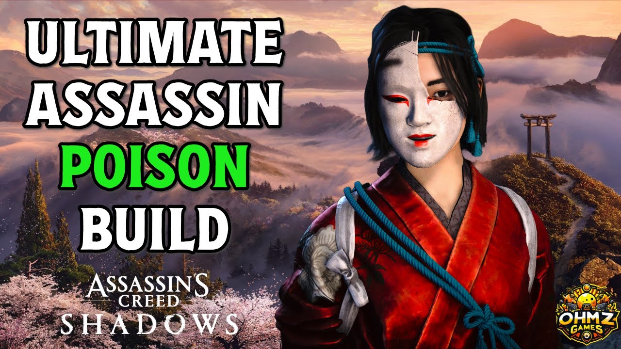 Ultimate Assassin Poison Build in Assassins Creed Shadows - YouTube