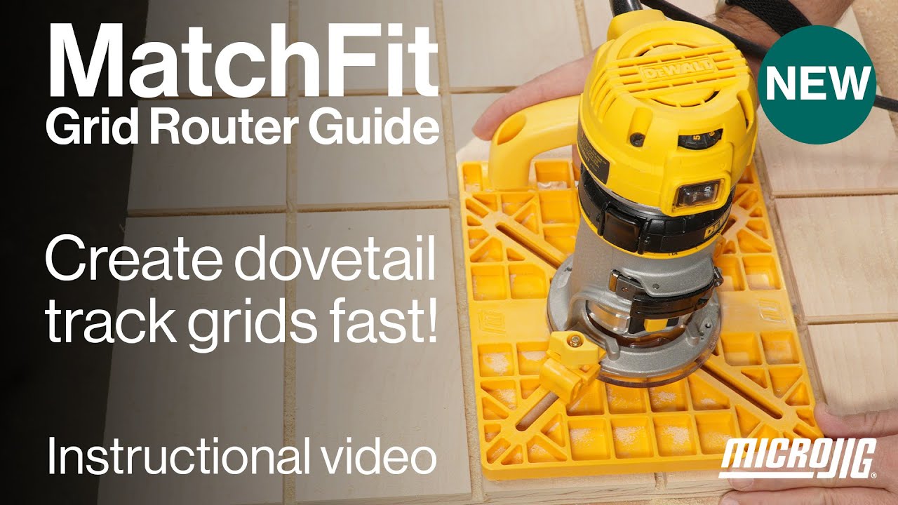 MatchFit Grid Router Guide - Step-by-Step Instructional Video - YouTube