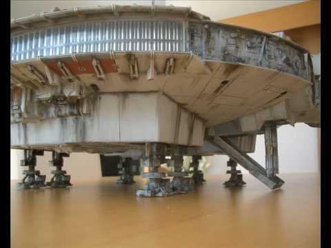 Millennium Falcon custom paint - YouTube