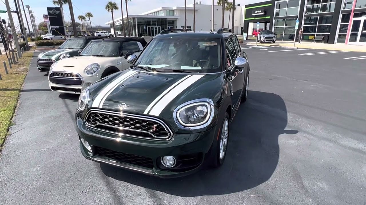 2019 Rebel Green MINI Cooper S Countryman ALL4 with Active Cruise ...