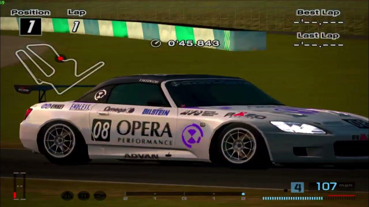 Gran Turismo 4: Opera Performance S2000 on Twin Ring Motegi - Road Course - YouTube