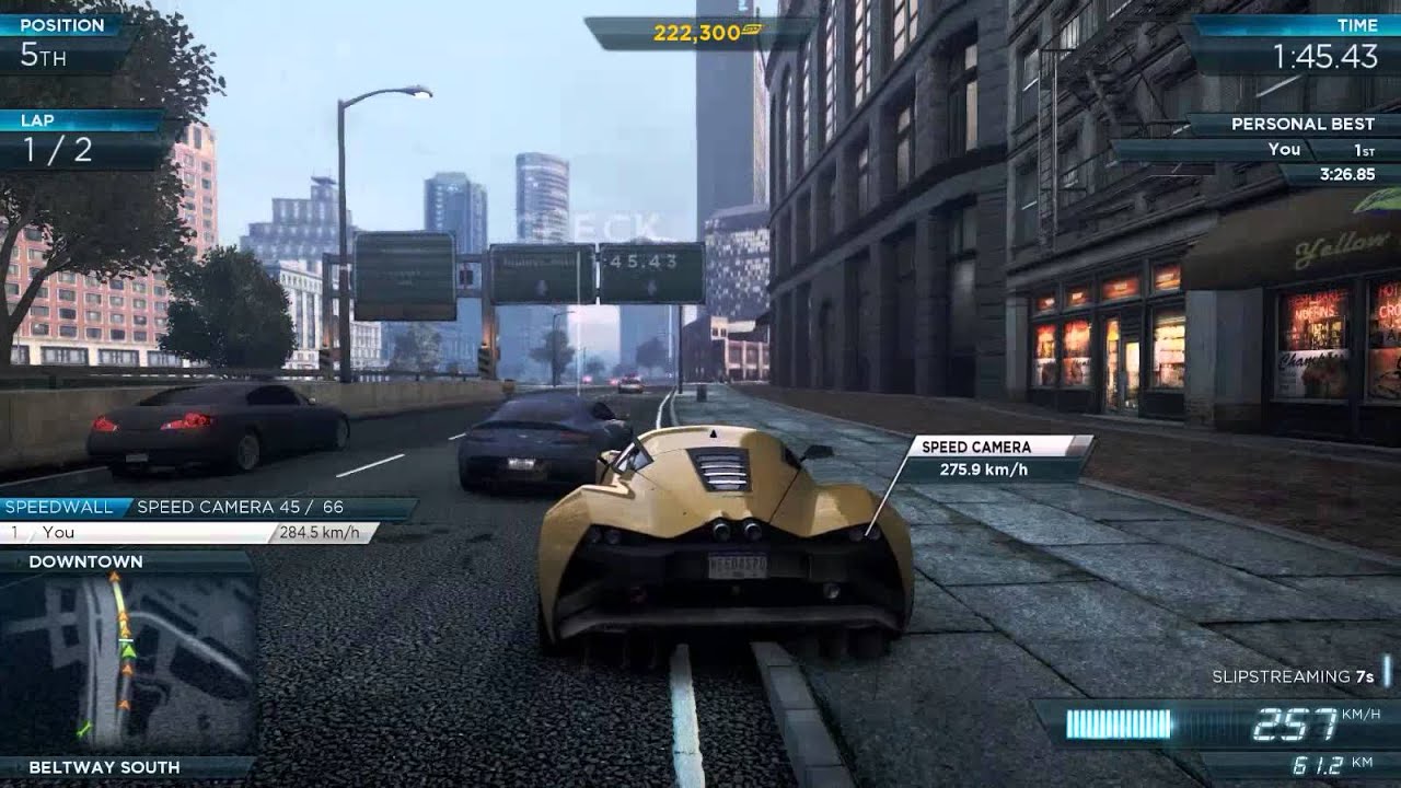 Need for Speed Most Wanted 2012 Gameplay - YouTube