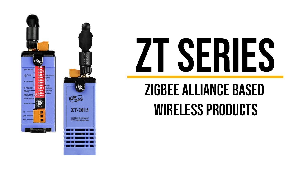 ZigBee Alliance Based Wireless Products | ICP DAS USA - YouTube