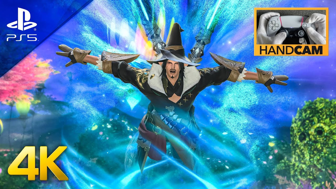 FFXIV Endwalker (PS5) Gameplay DualSense Controller Handcam 🟢 RAID | SAGE - YouTube