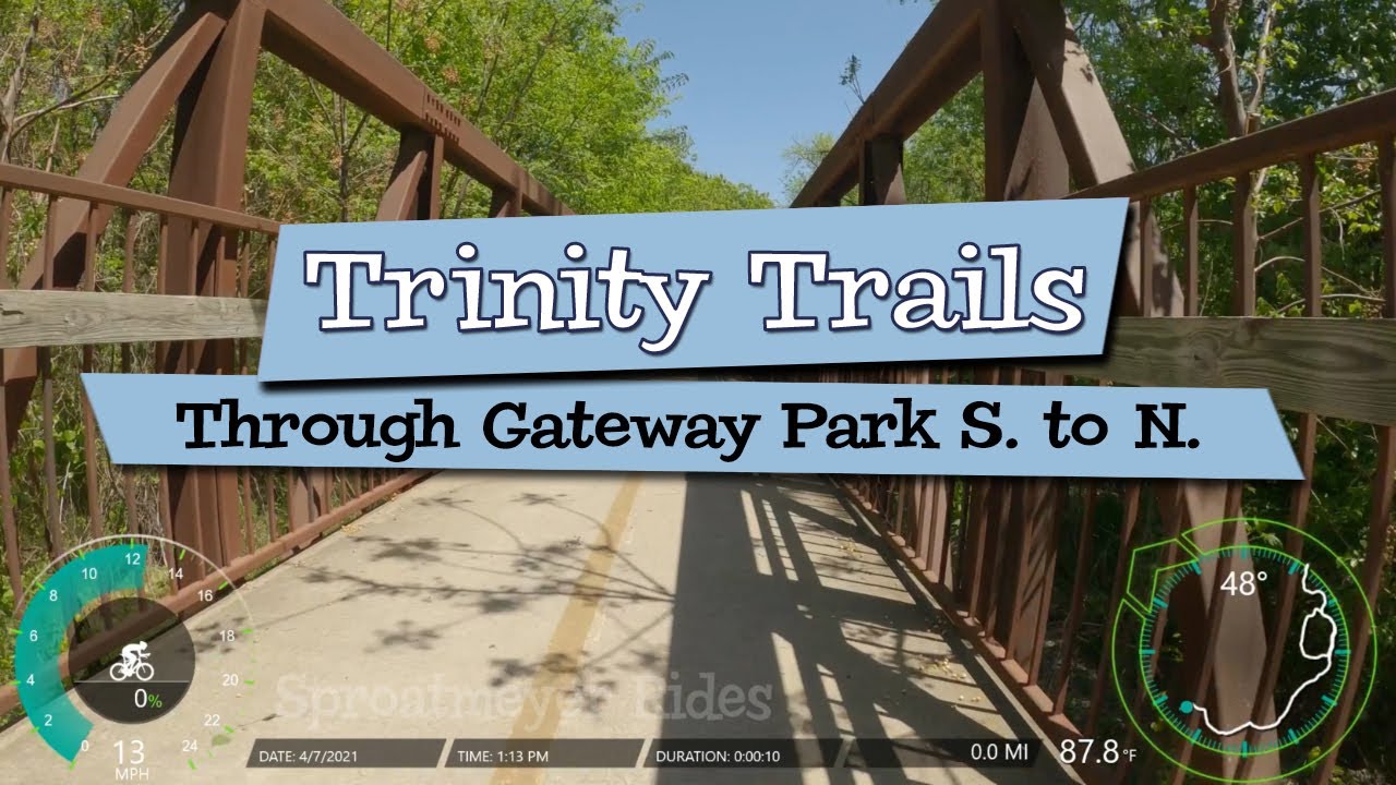 Tour of Gateway Park Trail South to North - YouTube