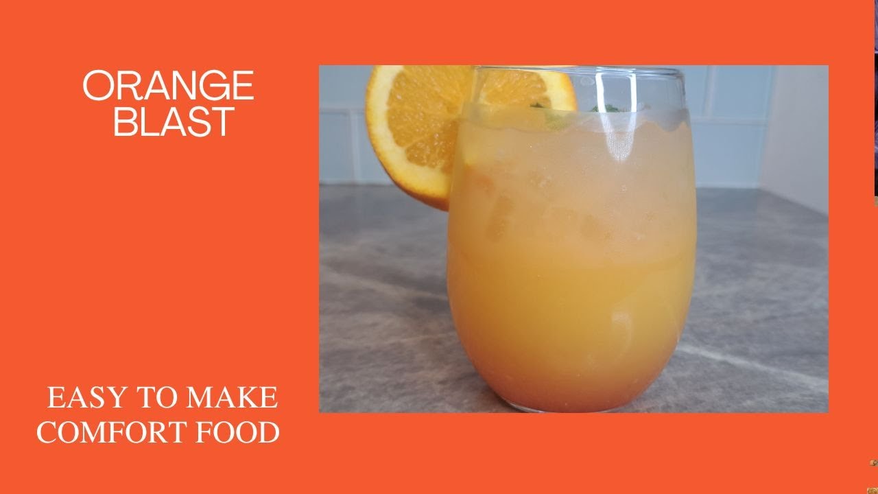 How to Make an Orange Blast - YouTube