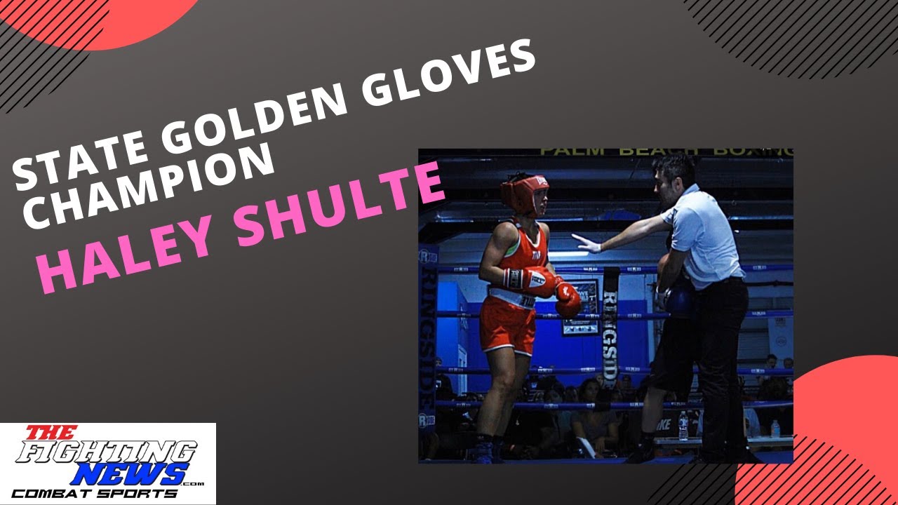 State Golden Gloves Champion Haley Schulte - YouTube