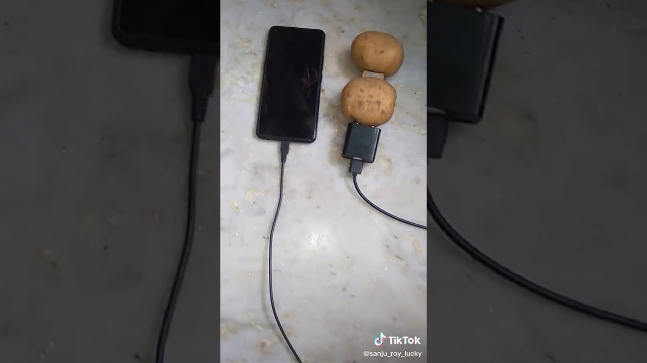 Mobile Charge by using potatoes simple video - YouTube