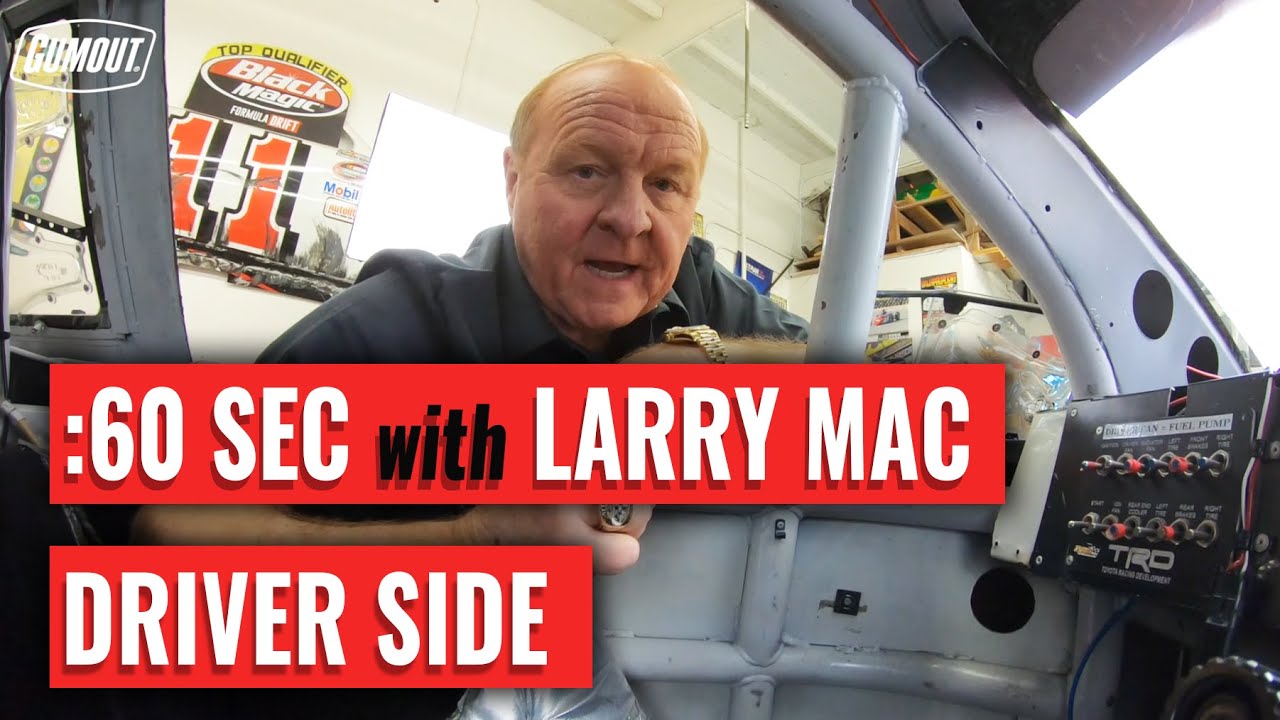 60 Secs with Larry Mac: NASCAR Driver Compartment - YouTube