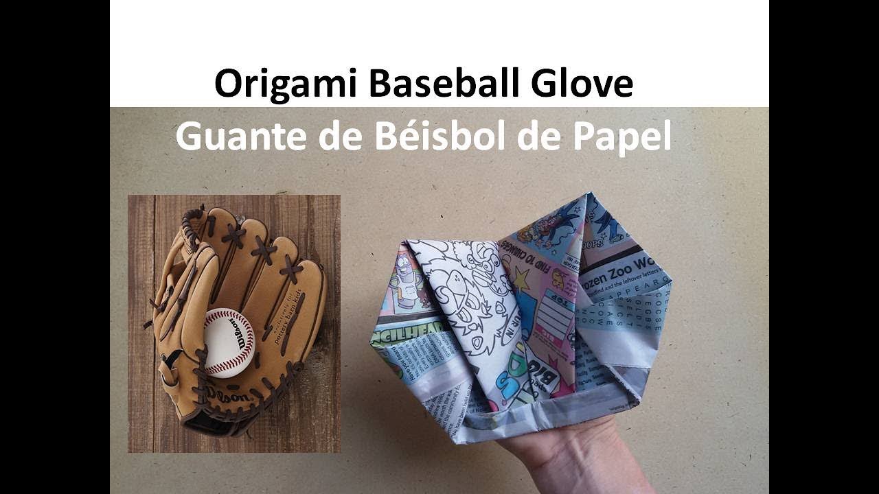 Easy Origami Baseball Glove HD DIY Paper Crafts Guante De B isbol De Papel Manualidades Easy Origami Baseball Glove HD DIY Paper Crafts Guante De B isbol De Papel Manualidades
