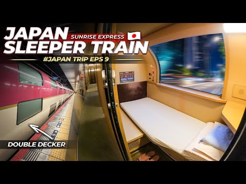 KALO KE JEPANG WAJIB COBA INI | Sleeper Train Okayama - Tokyo #9
