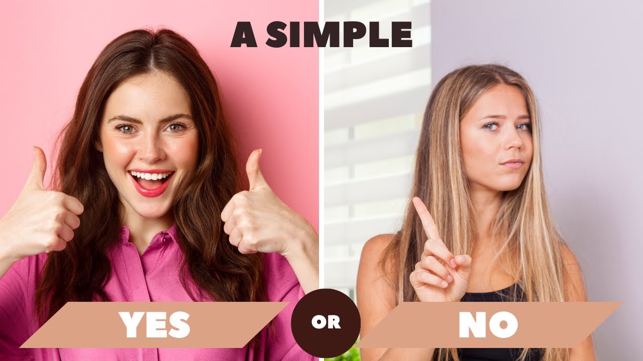 A Simple Yes or No - YouTube