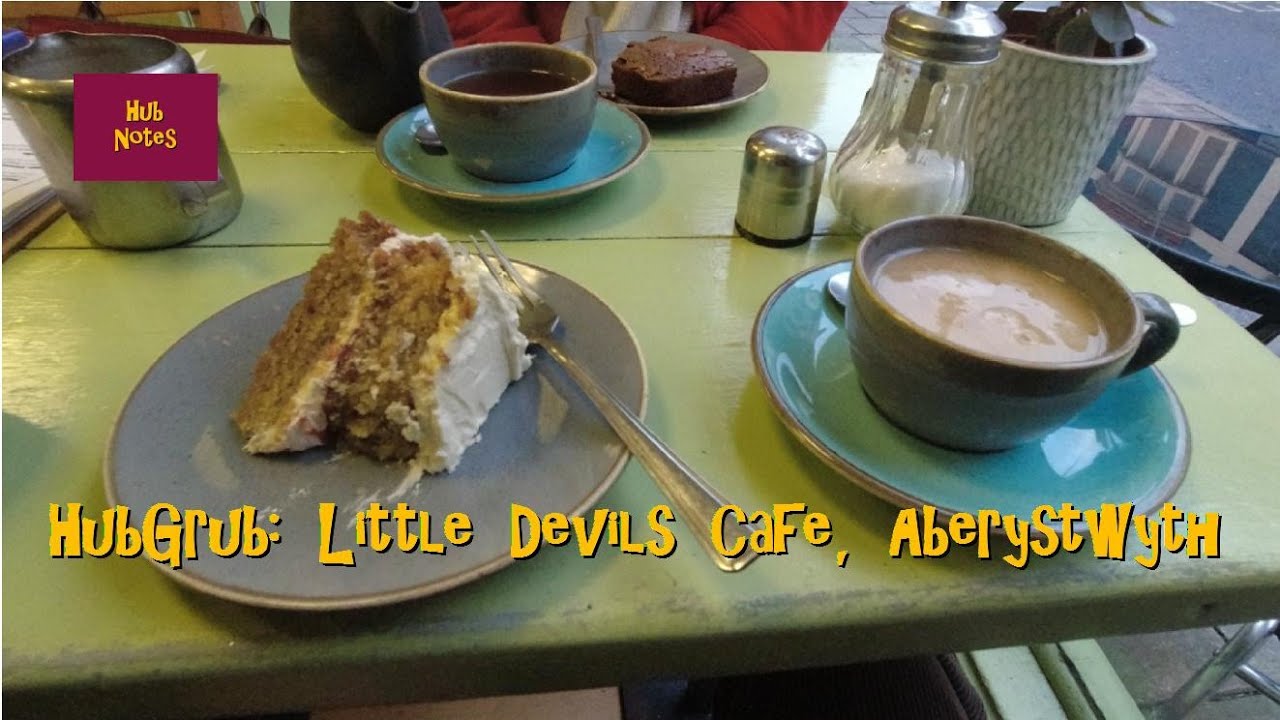 HubGrub: Little Devils Cafe, Aberystwyth - YouTube