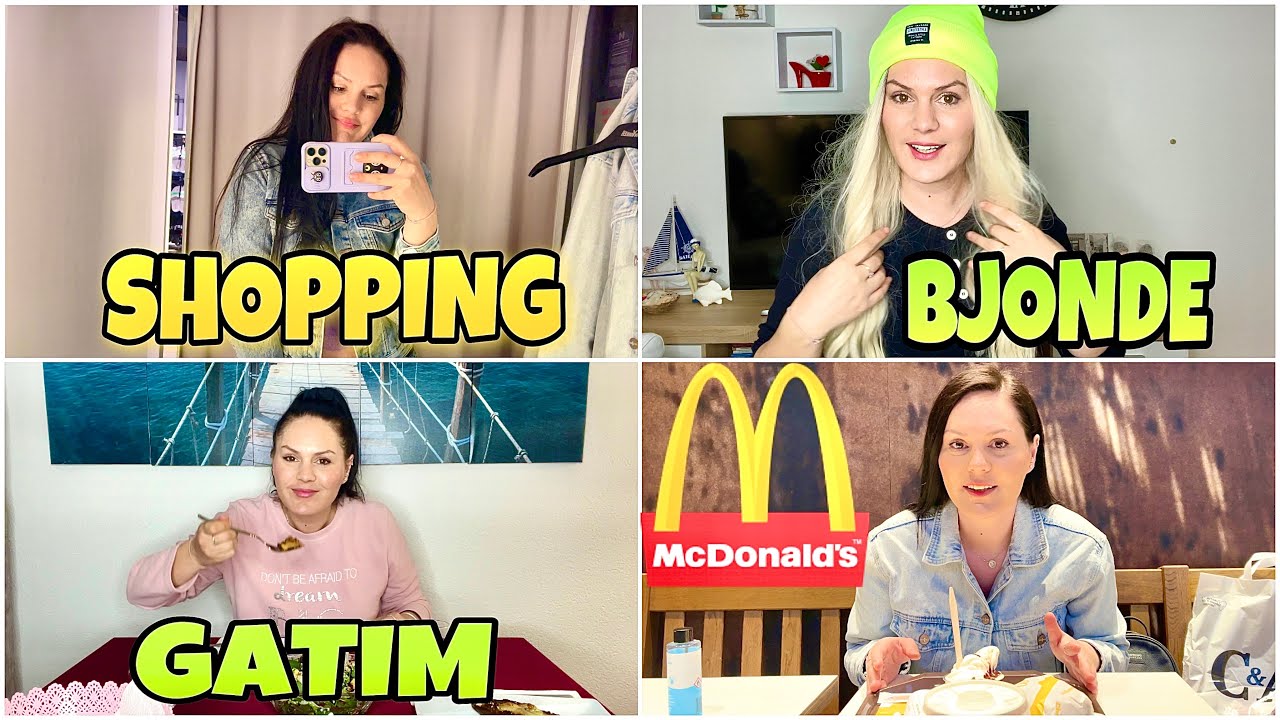 NJE DITE ME MUA | BEHEM BJONDE 🙈| SI TE BEJME PATELLXHANE TE MBUSHUR ...