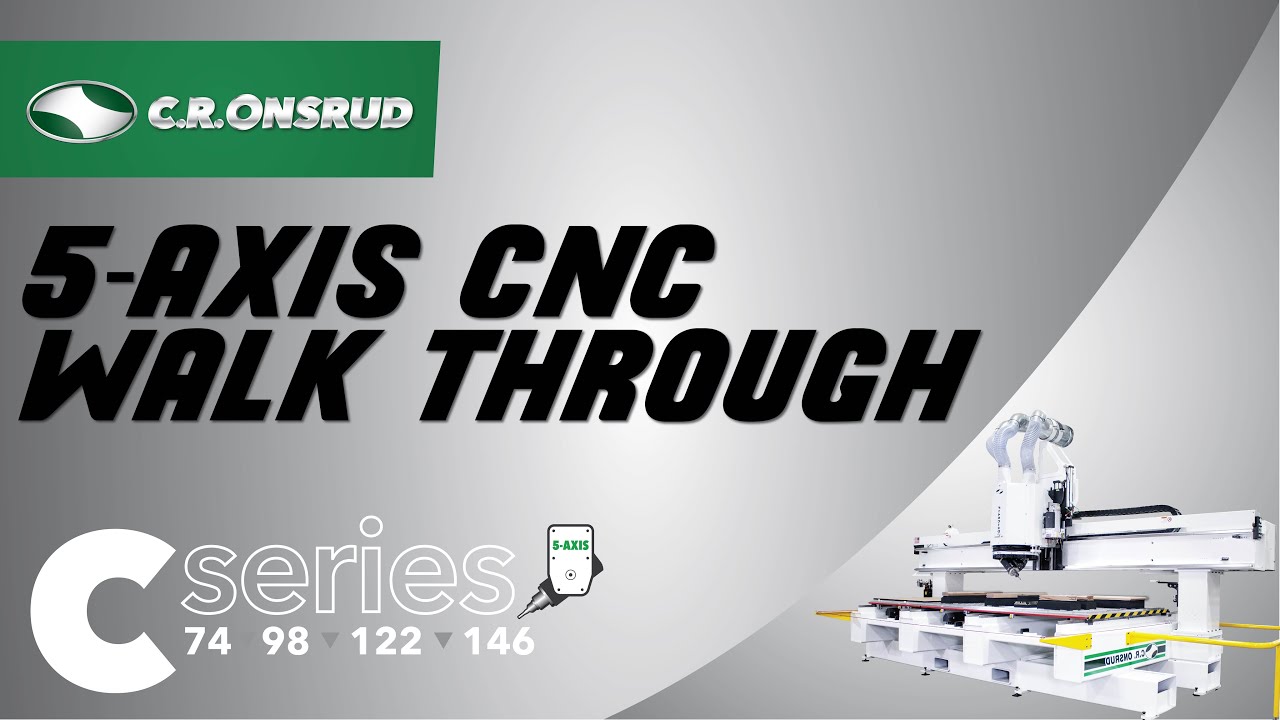 Machine Walk-Through - 5-Axis C-Series CNC Machining Center - YouTube