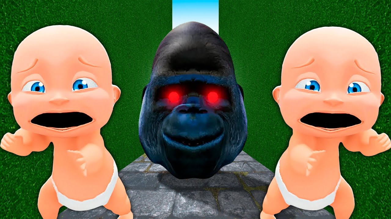 Babies ESCAPE ANIMAL HEAD! - YouTube