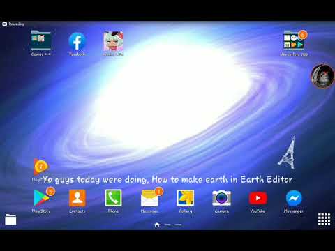 Doing earth in earth editor - YouTube