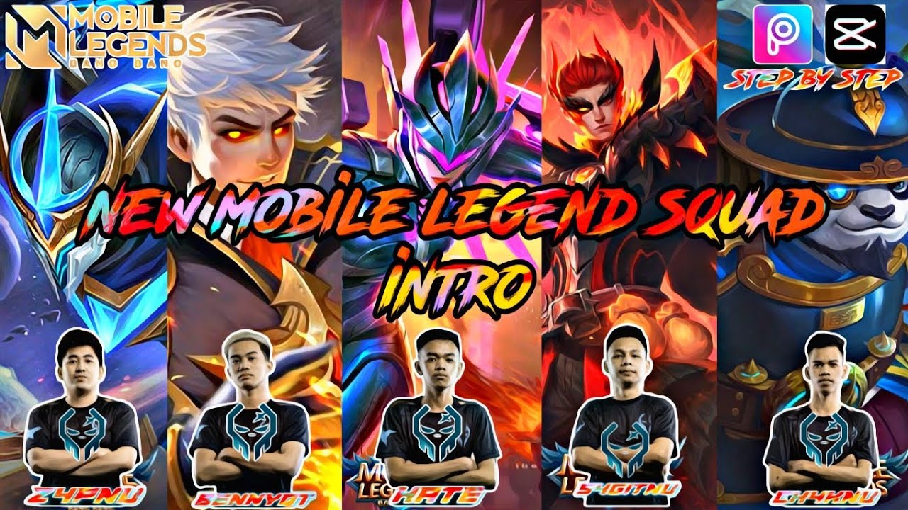New Viral Tiktok Mobile Legend Intro Squad Capcut picsart Tutorial 2020 New Viral Tiktok Mobile Legend Intro Squad Capcut picsart Tutorial 2020