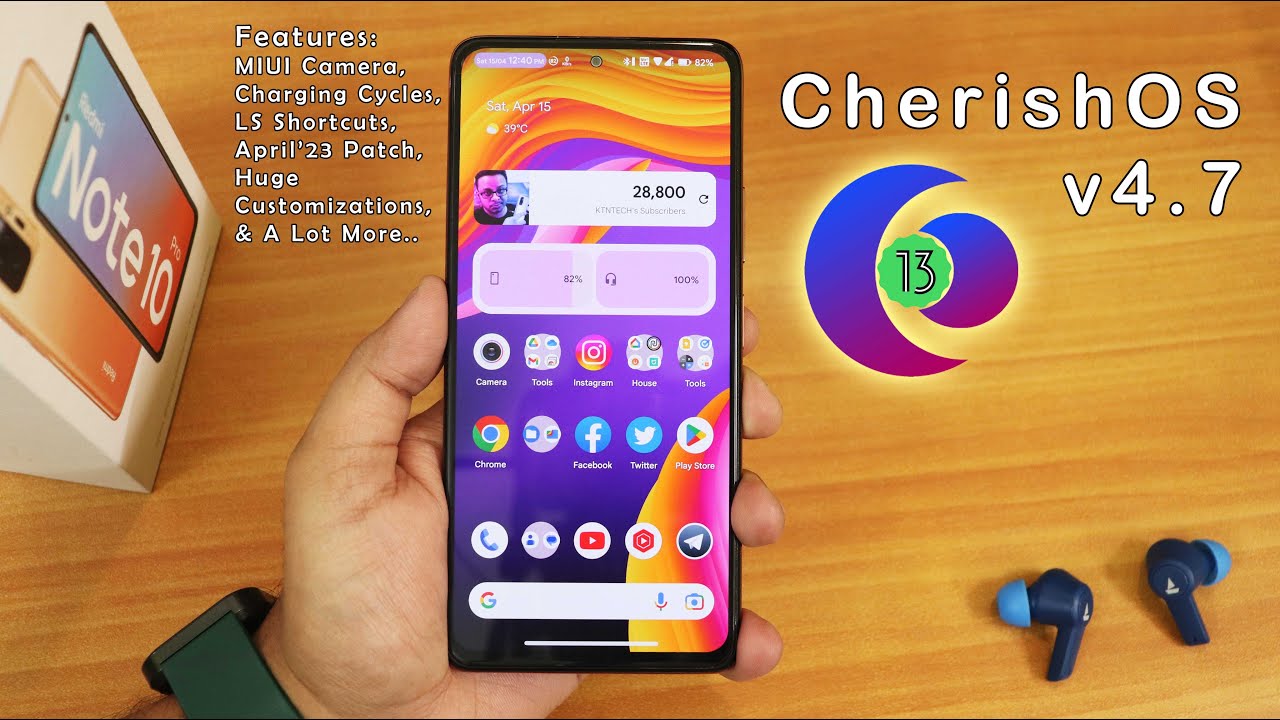 BEST CustomROM For Redmi Note 10 Pro Right Now? CherishOS v4.7 [12/04 ...