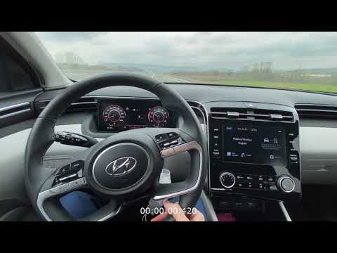 HYUNDAI TUCSON 1.6 T-GDI 180 HP (2022), 0-100, 0-200 acceleration and top speed