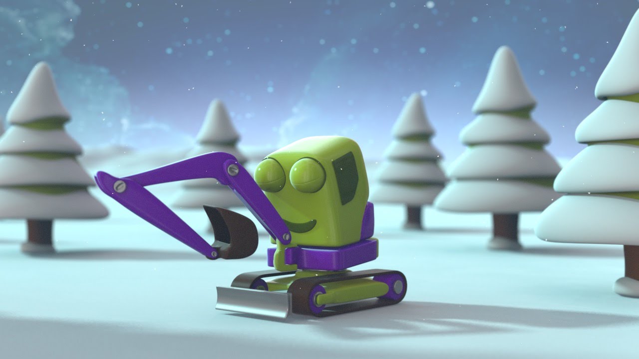 Christmas Cartoon Digger Special - Digger Claus - YouTube