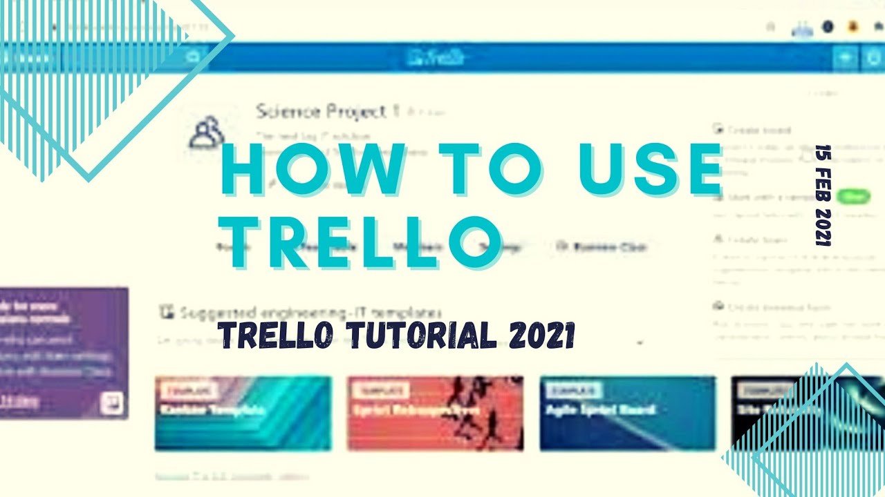 2021 How to use Trello [Complete tutorial by expert user] 2021: Project ...