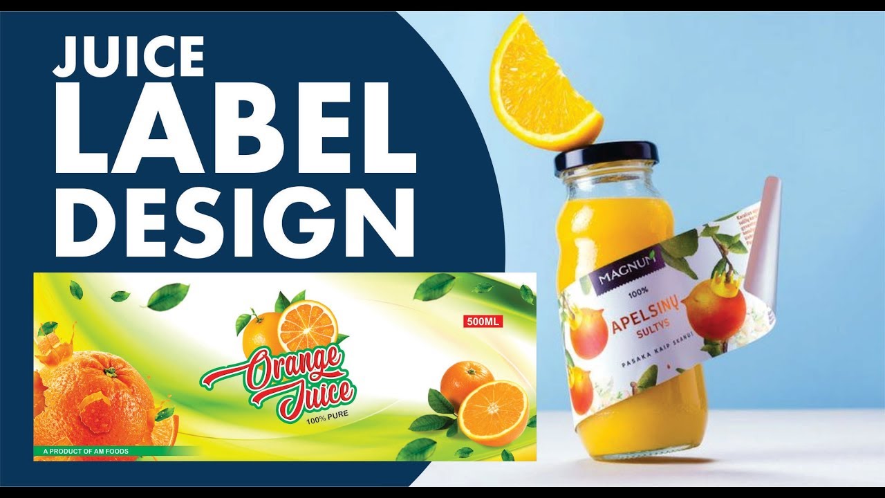 Product Packaging Design Tutorial in Coreldraw - Ahsan Sabri - YouTube