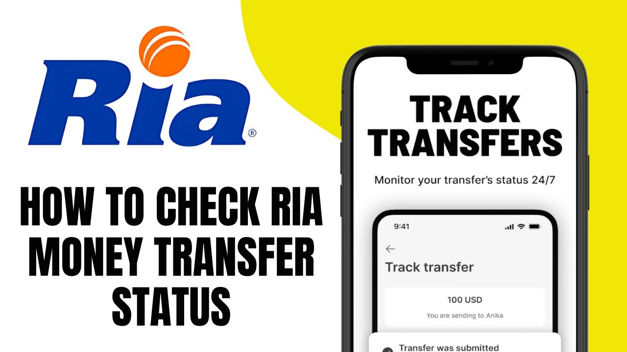How to Check Ria Money Transfer Statuss - YouTube