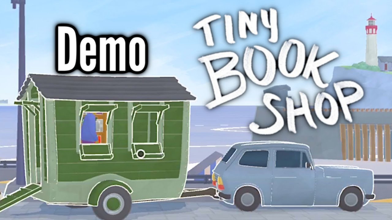 Opening a Tiny Bookshop in a French Seaside Town | Tiny Bookshop Demo ...