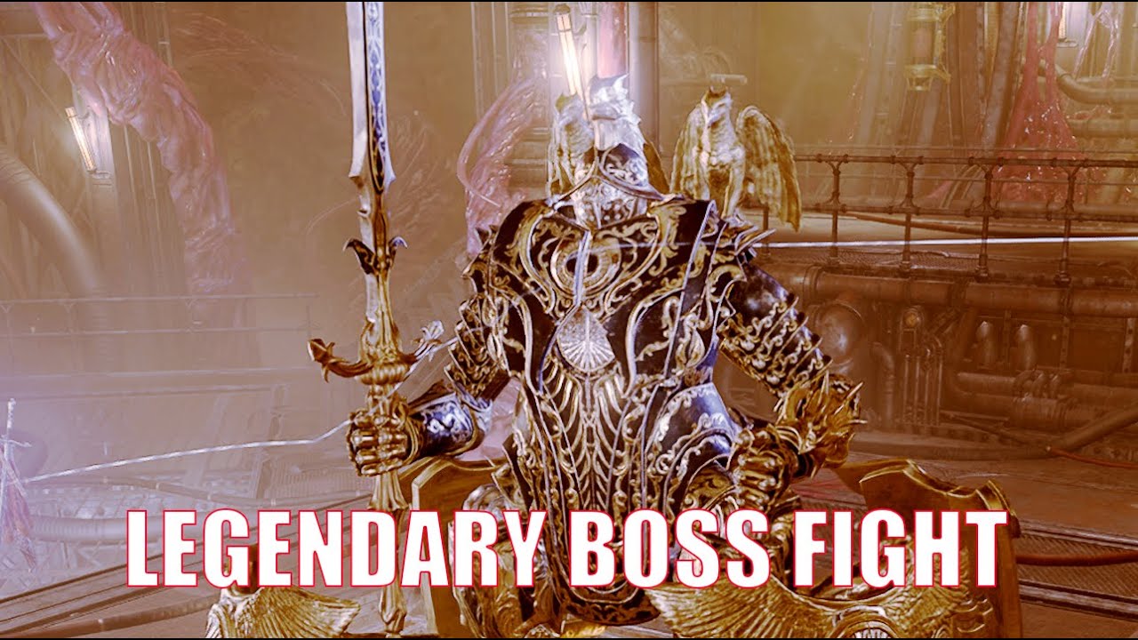 Steel Watcher Titan legendary boss fight - YouTube