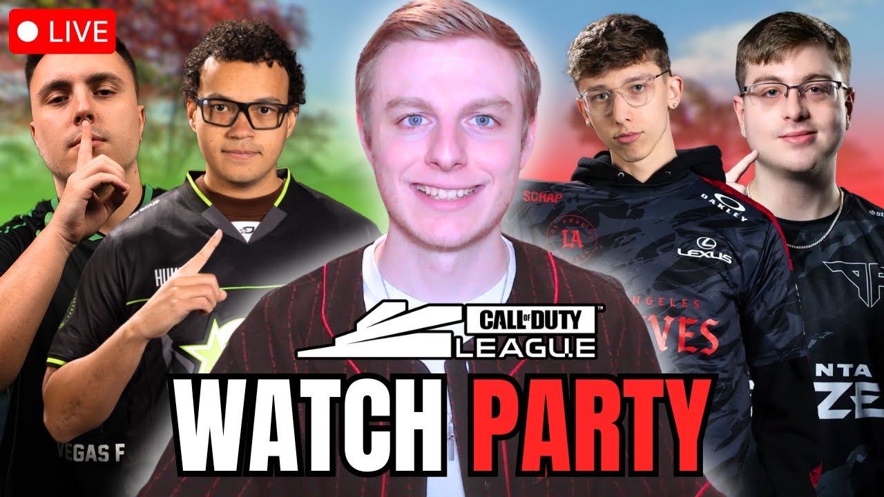 🔴LAT vs FAZE | CDL OPENING DAY WATCH PARTY! - YouTube