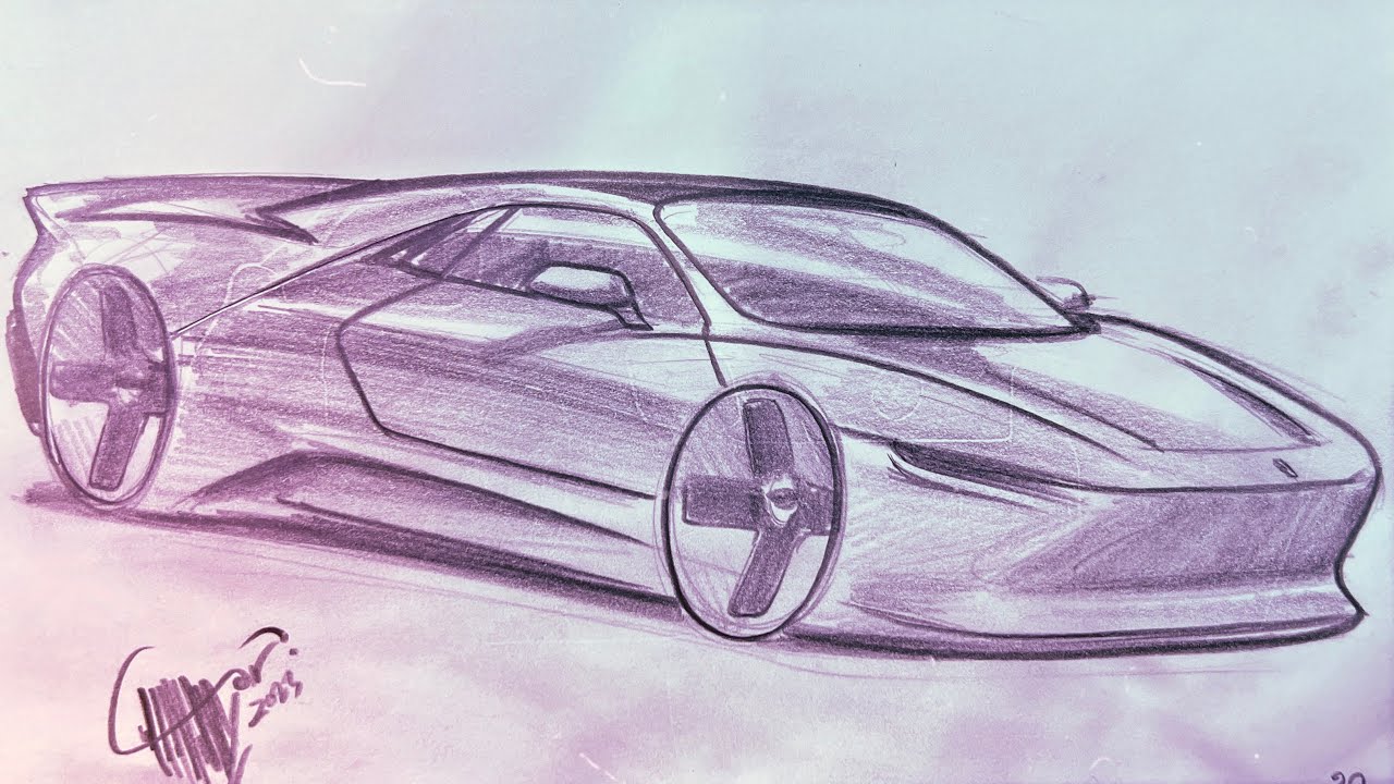 How To Design a Simple Supercar in 12 Minutes - YouTube