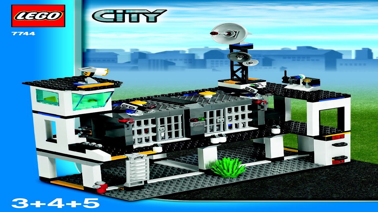 LEGO instructions - City - Police - 7744 - Police Headquarters (Book 3 ...