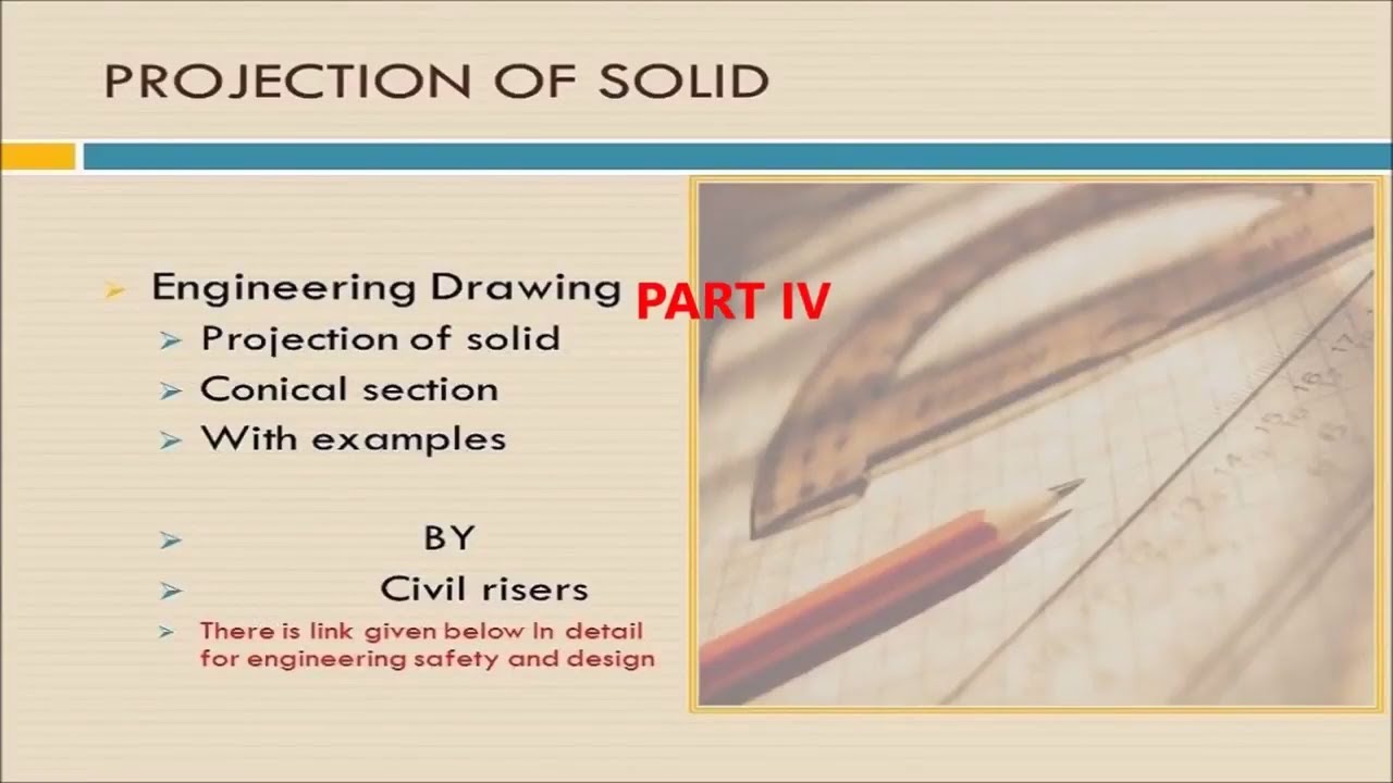 ENGINEERING DRAWING FOR IES 2018 PART IV - YouTube