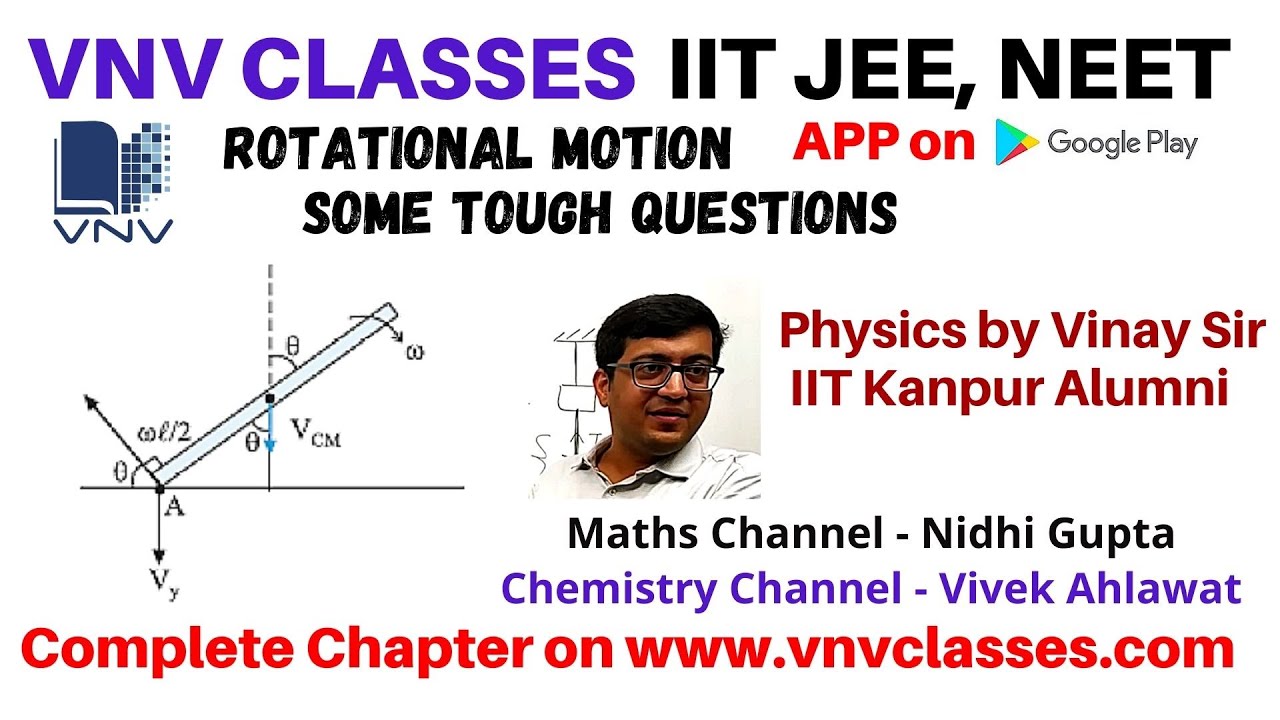 Tough Questions in Rotational Motion Class 11th Physics | IIT JEE, NEET ...