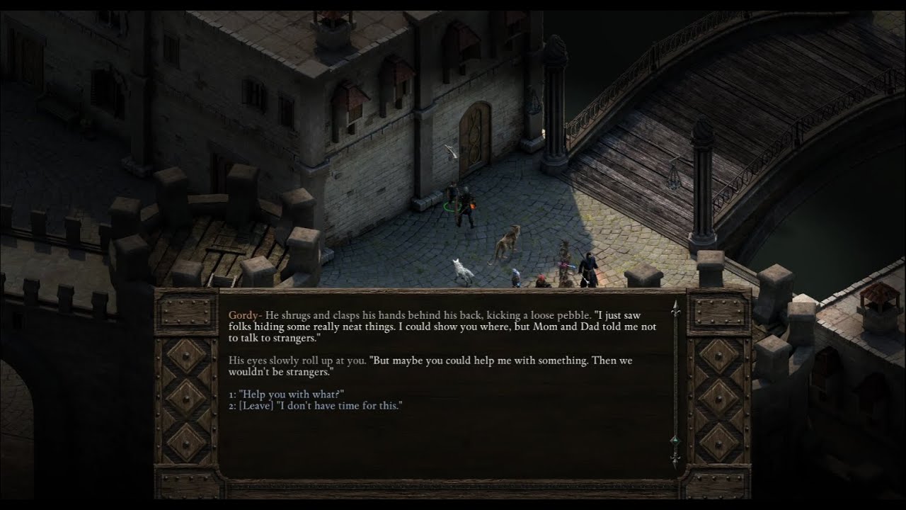 Pillars Of Eternity - Something Secret Quest / Giving Gordy March Steel ...