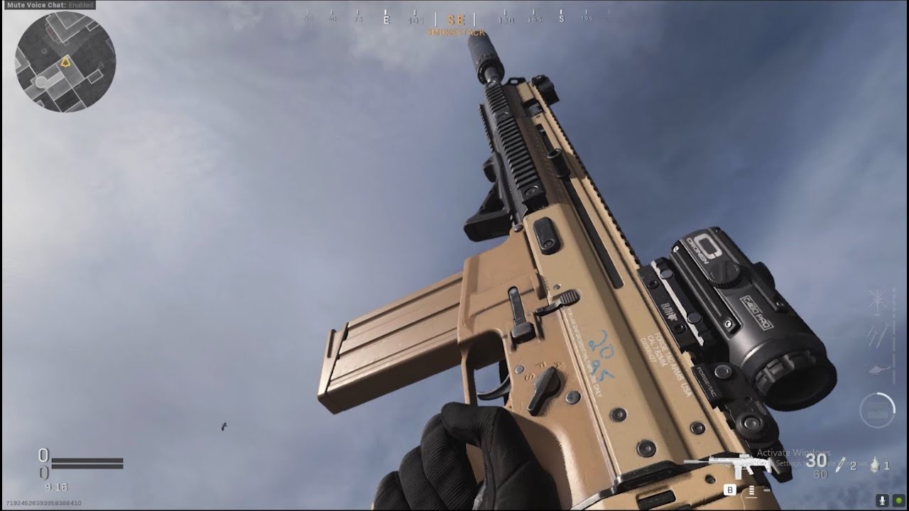 SCAR-H | Call of Duty Modern Warfare Multiplayer (No Commentary) - YouTube