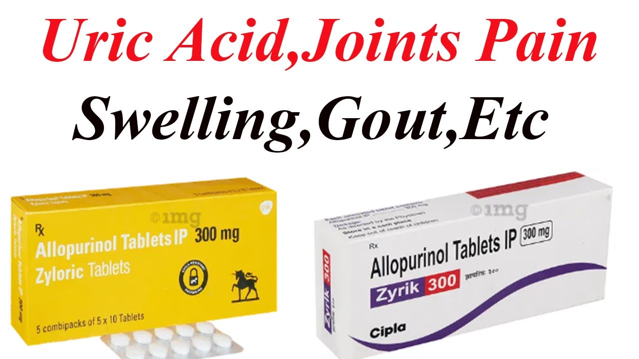 Allopurinol Tablet Uses | Best medicine for Gout & Joint pain - YouTube