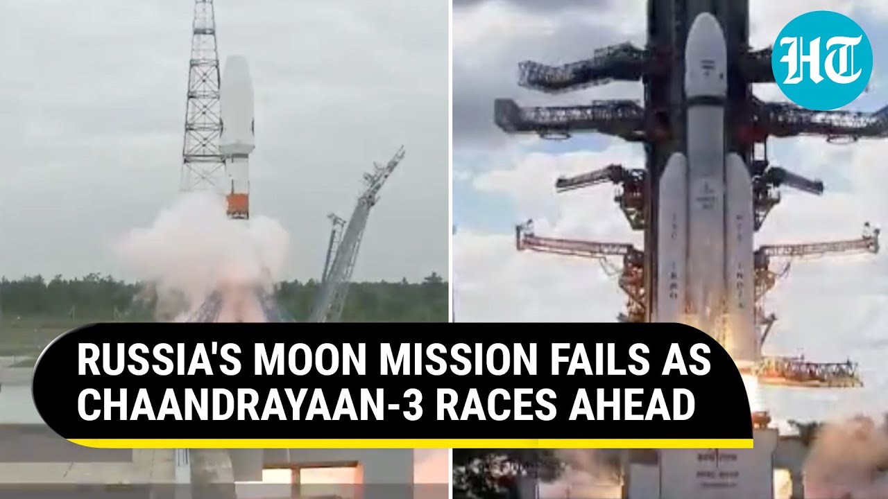 Russia's Luna-25 Crashes On The Moon As Chandrayaan-3 Readies For ...