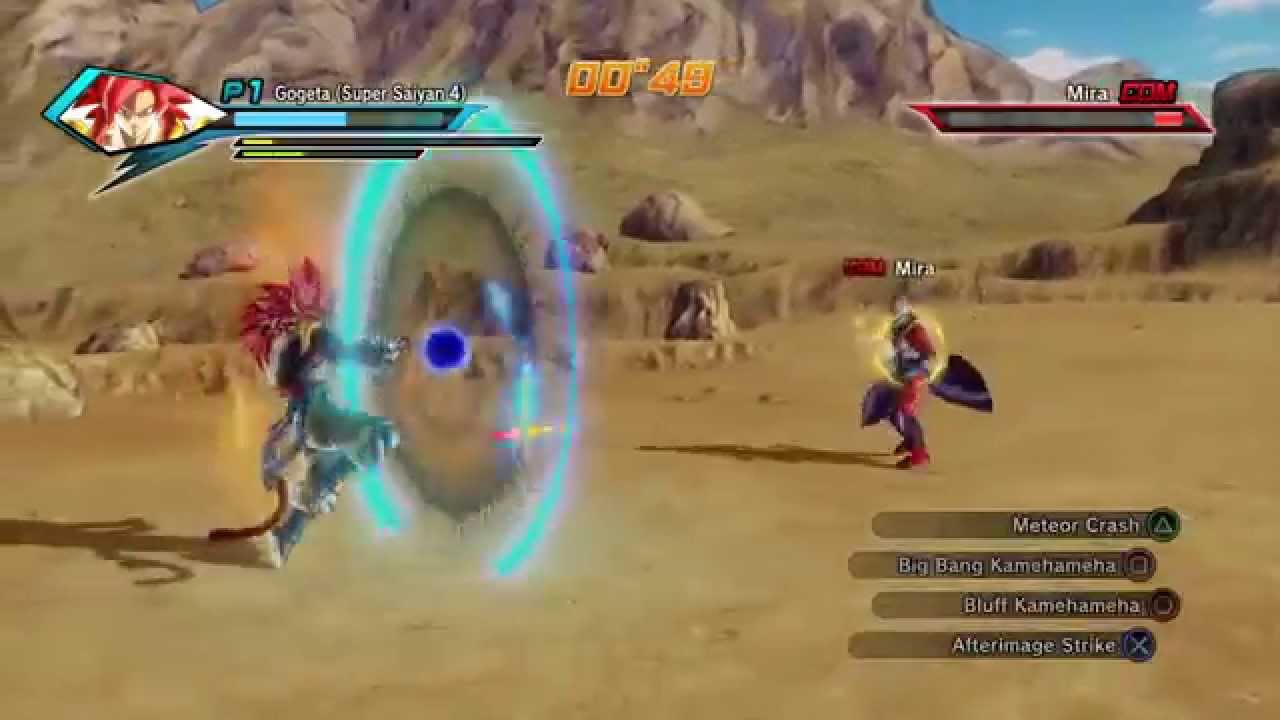 Dragon Ball Xenoverse: Gogeta (Super Saiyan 4) VS Mira - YouTube